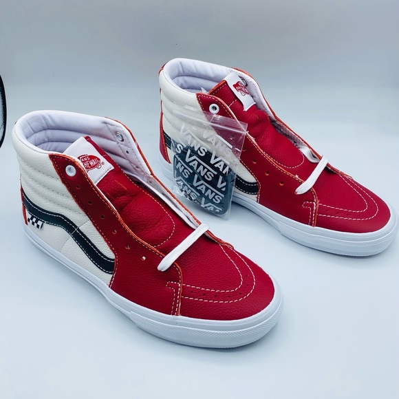 Vans | Shoes | Vans Sk8 Hi Old School Sport Leather Sneakers | Poshmark